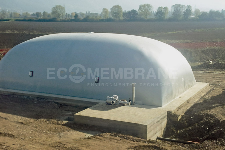 Double membrane cover for lagoons | Ecomembrane