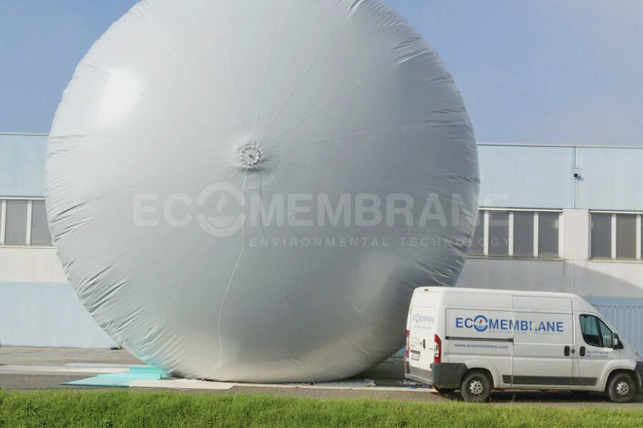 Double membrane cover for lagoons | Ecomembrane