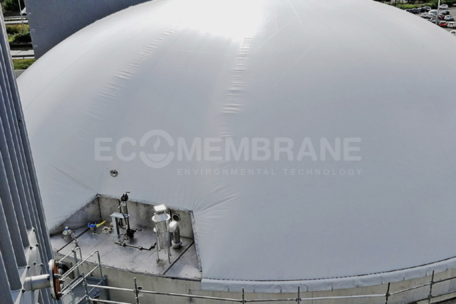 Double membrane cover for lagoons | Ecomembrane