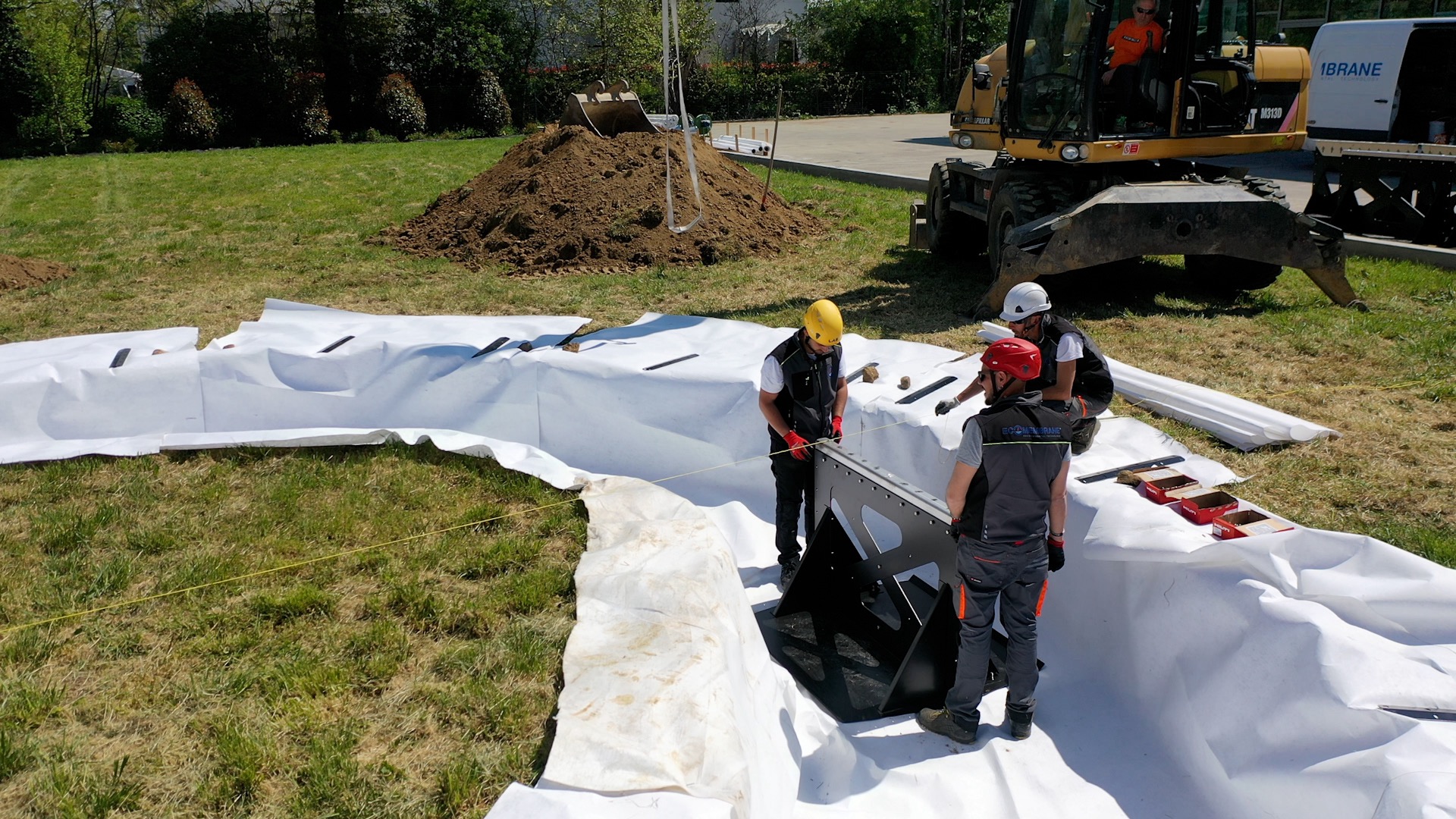 Modular anchorage system | Ecomembrane