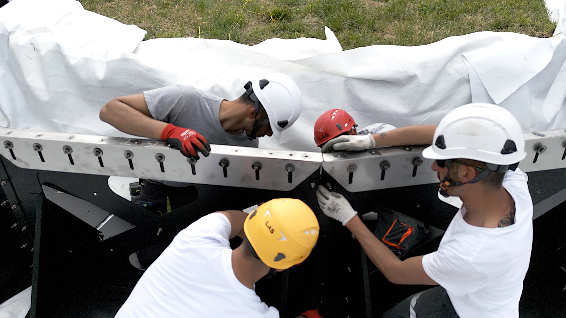 Modular anchorage system | Ecomembrane